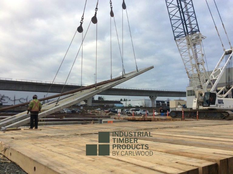 Crane Mats for tilt-up construction | Industrial Timber Products by ...