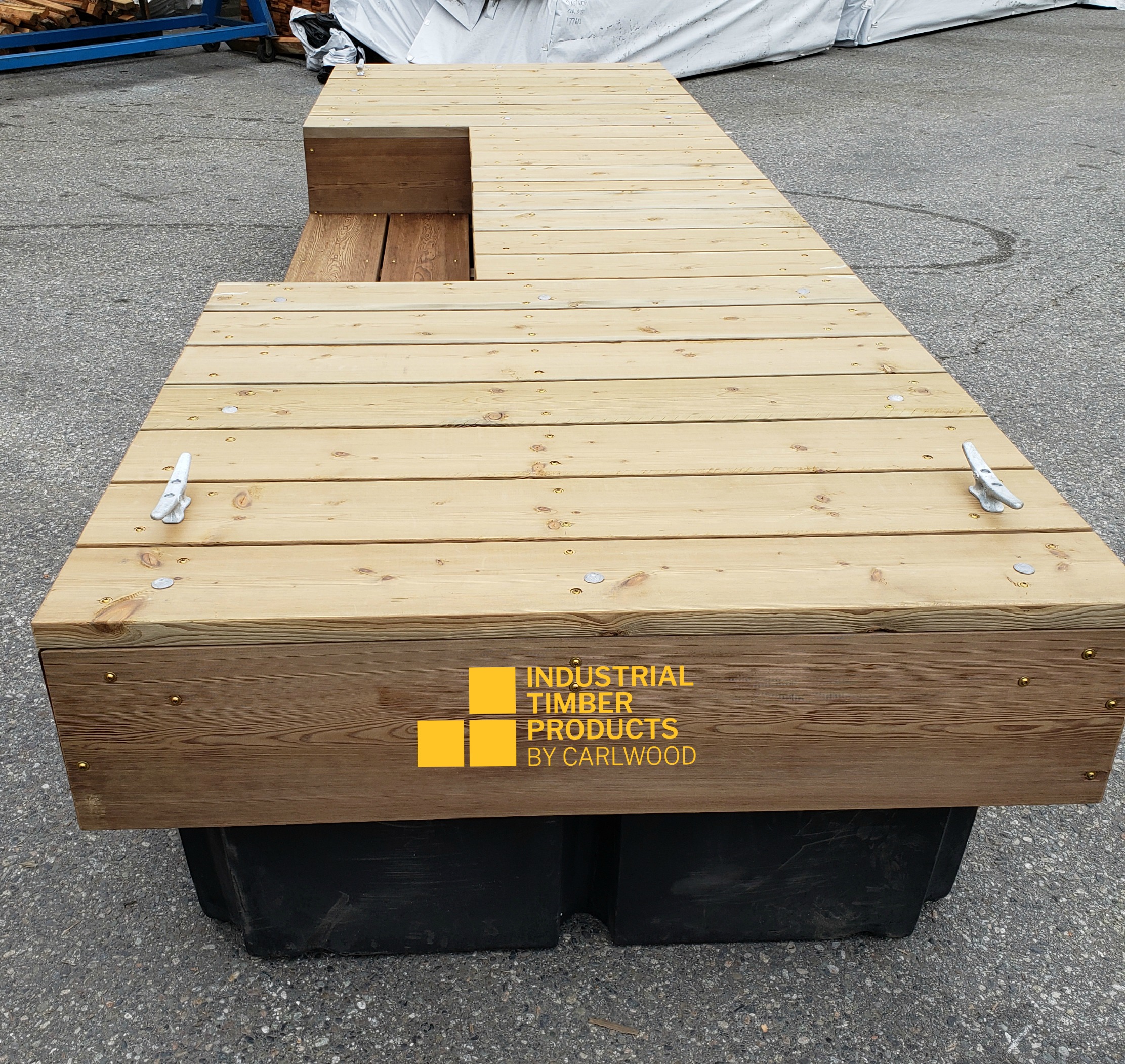 Marine Docks/Floats | Industrial Timber Products by CarlWood