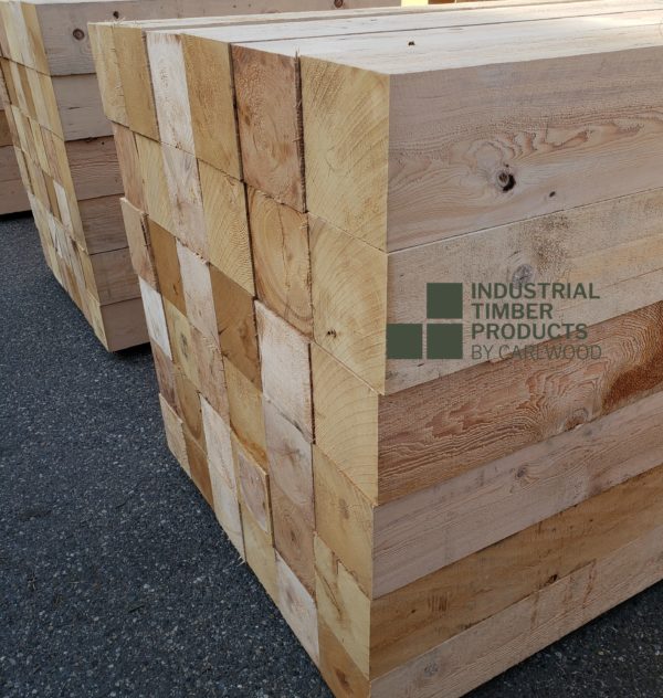 Rail Ties 8×8 | Industrial Timber Products by CarlWood