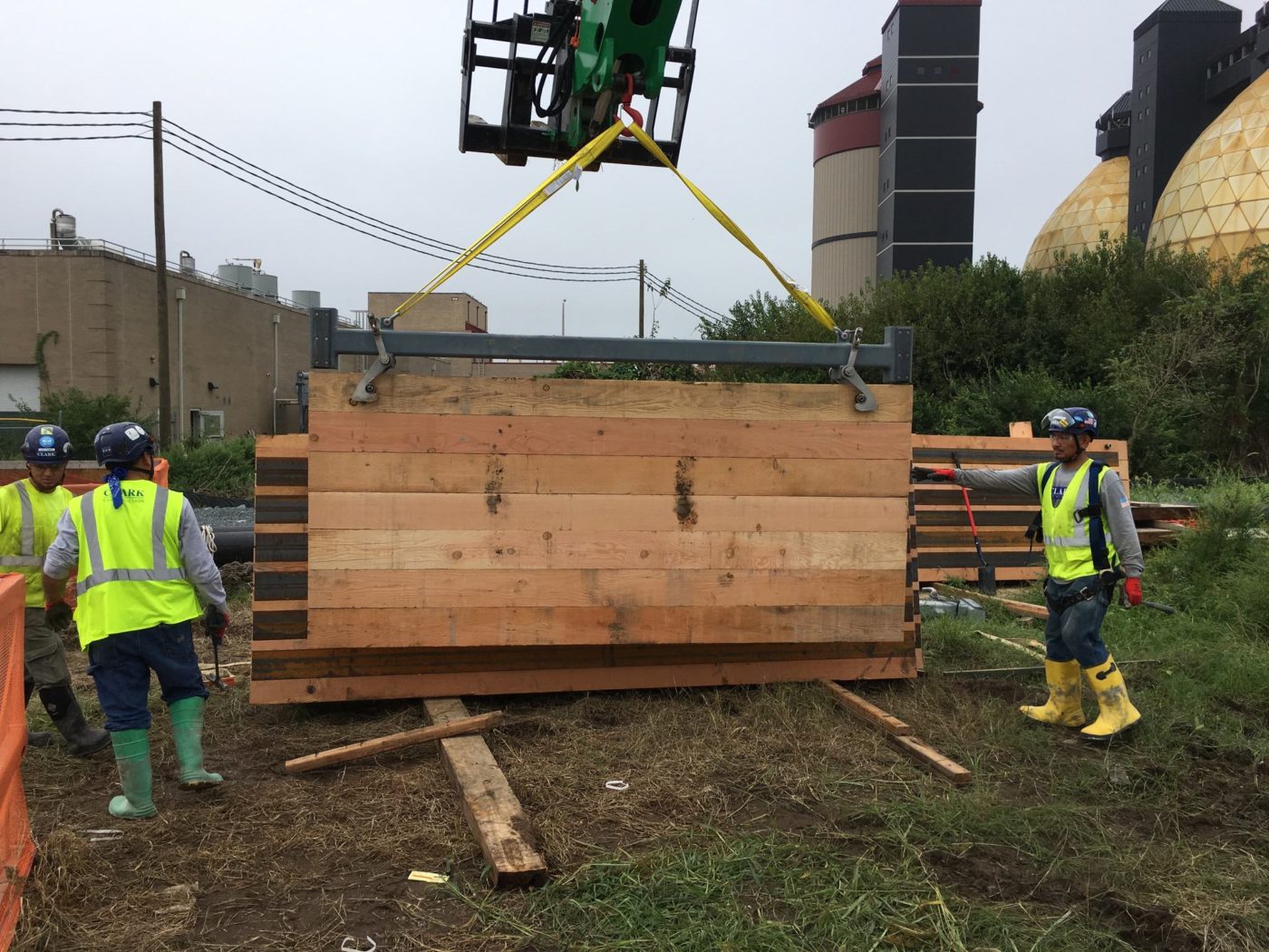 Stop Log Panels - Hydro Gates | Industrial Timber Products by CarlWood