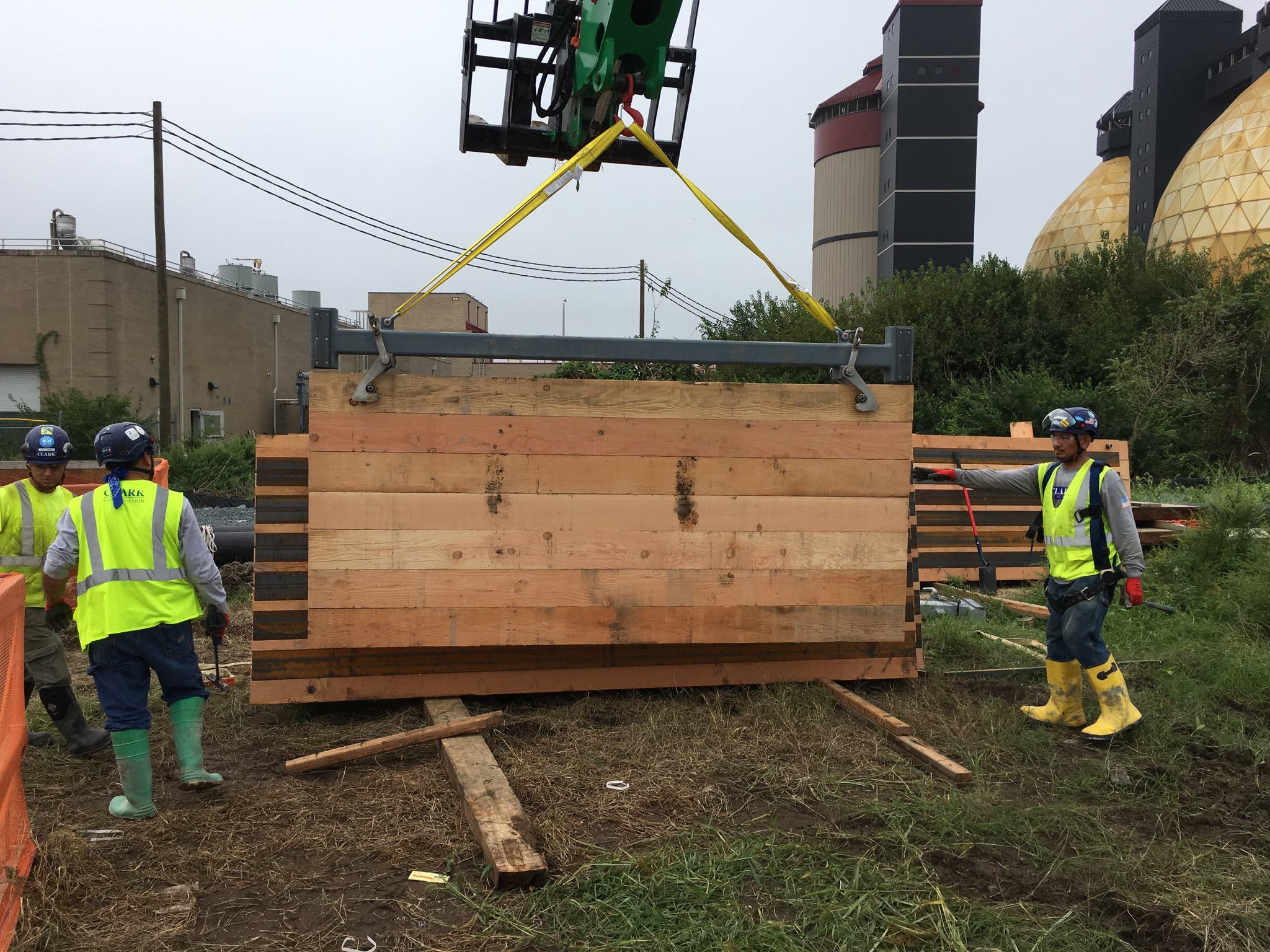 Stop Log Panels - Hydro Gates | Industrial Timber Products by CarlWood