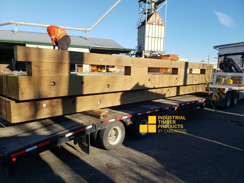 Timber Bridge 14′ x 30′ Heavy Duty | Industrial Timber Products by CarlWood