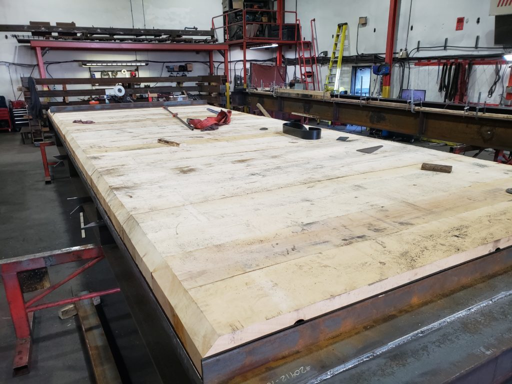 Heavy Stop Log Panels | Industrial Timber Products by CarlWood