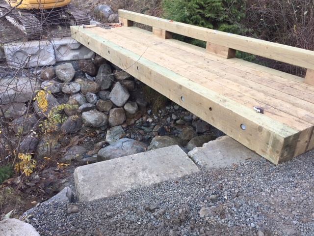 Timber Bridge 14′ x 30′ Heavy Duty | Industrial Timber Products by CarlWood