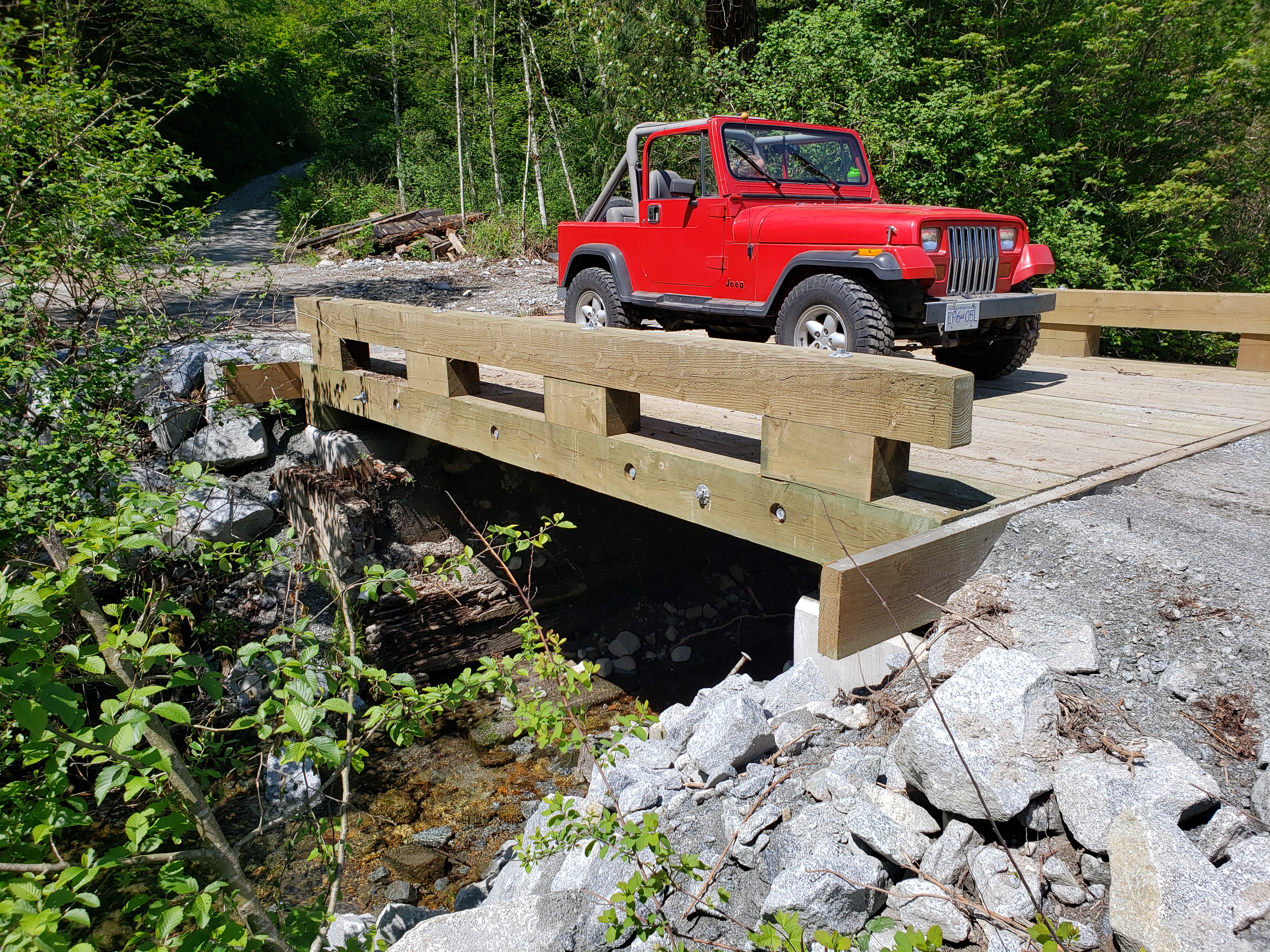 Access Bridge | Industrial Timber Products by CarlWood