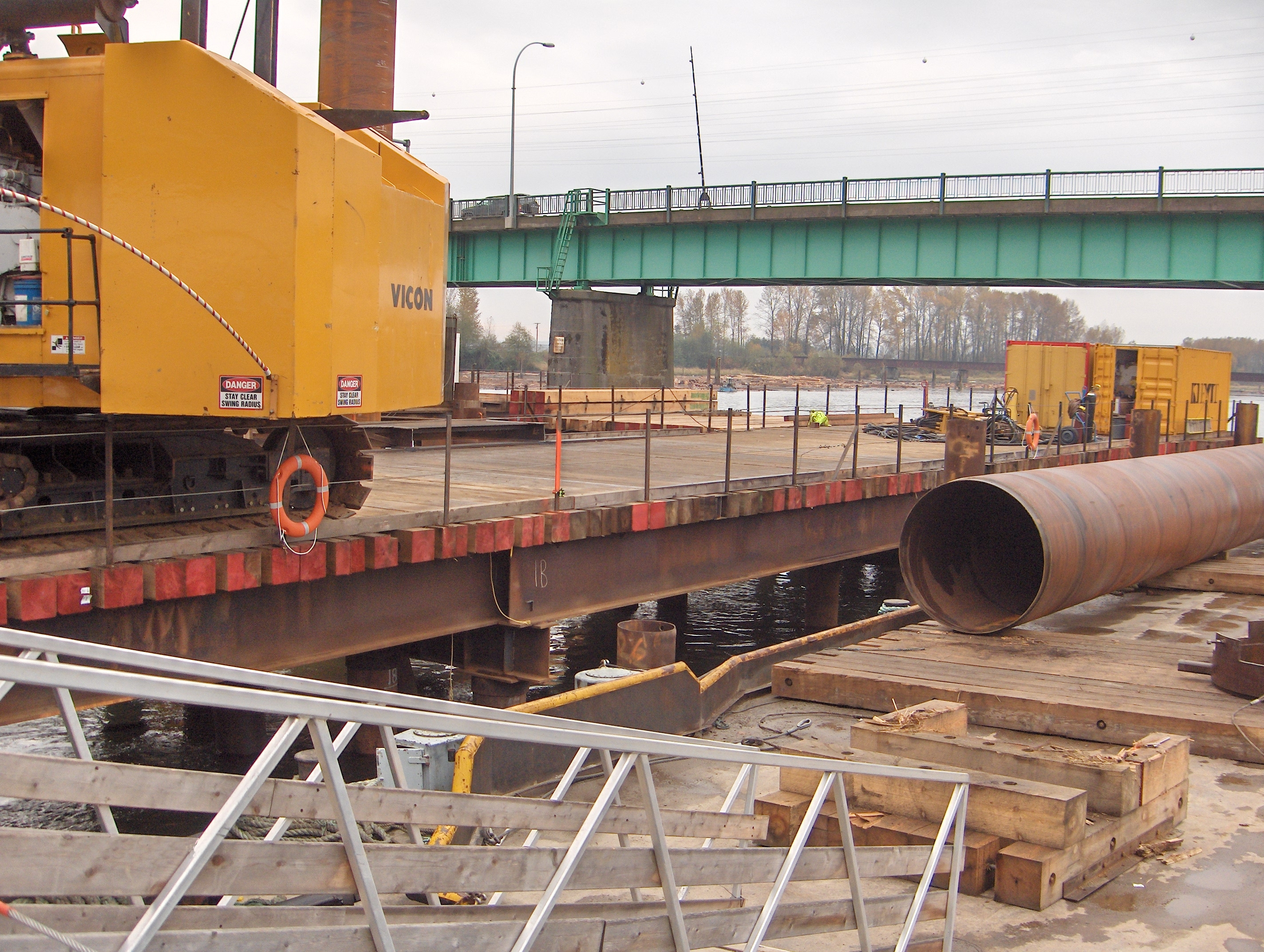 Trestle Mats for Bridge | Industrial Timber Products by CarlWood