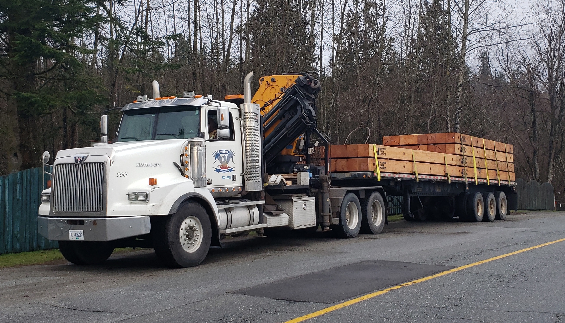 Digger Mats for Vancouver Project | Industrial Timber Products by CarlWood