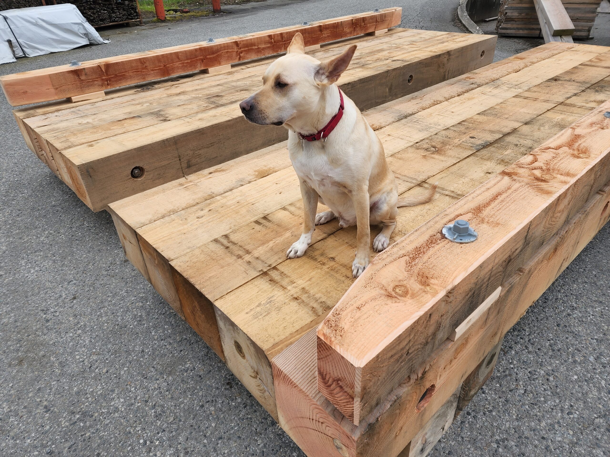 Gas Line Air Bridge (Temporary Equipment Crossing) | Industrial Timber ...