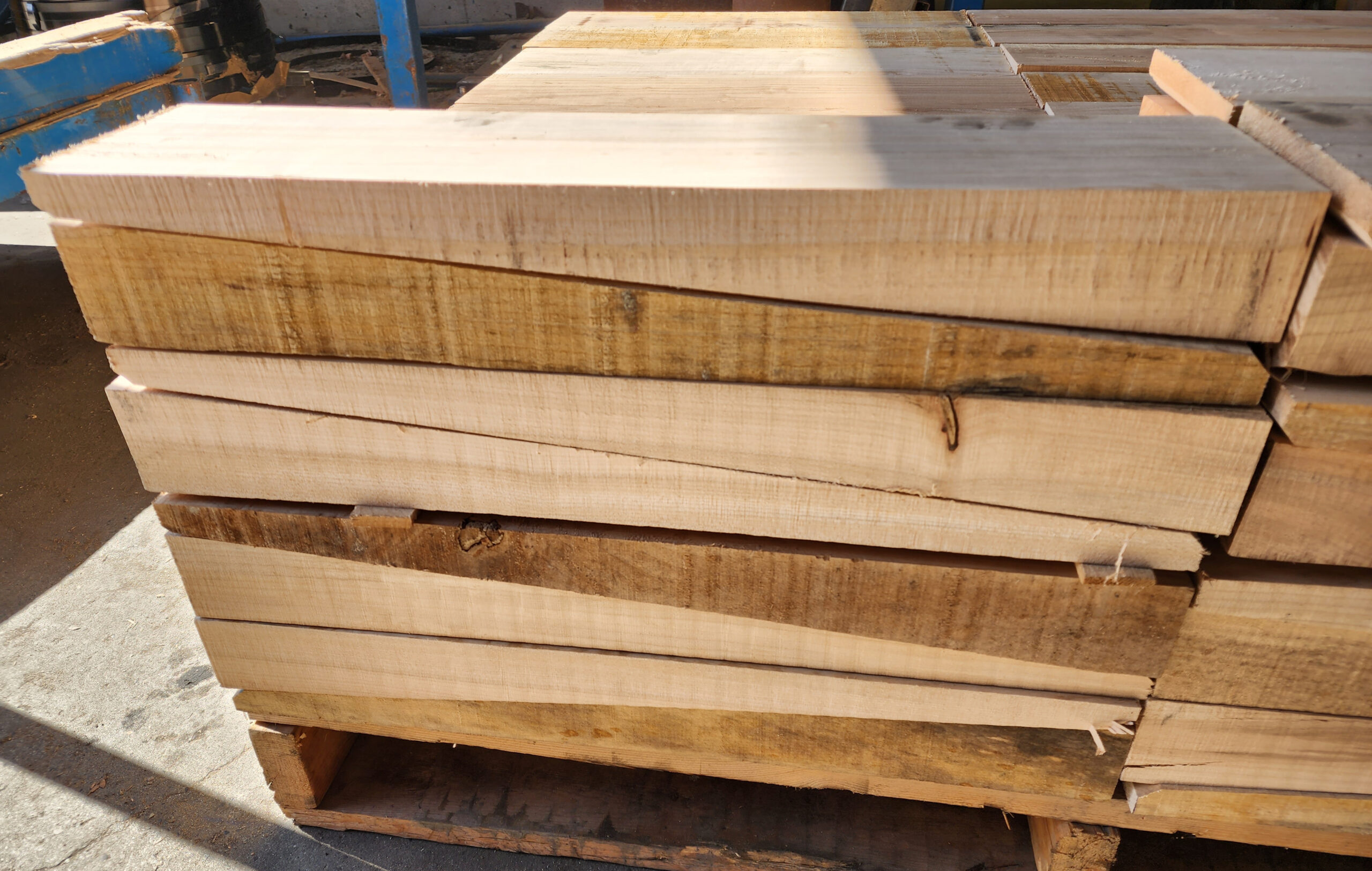Hardwood Wedges for a Shipyard | Industrial Timber Products by CarlWood