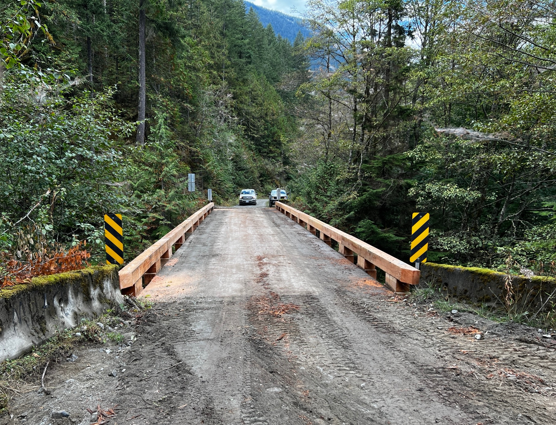 Curbs for a logging bridge | Industrial Timber Products by CarlWood