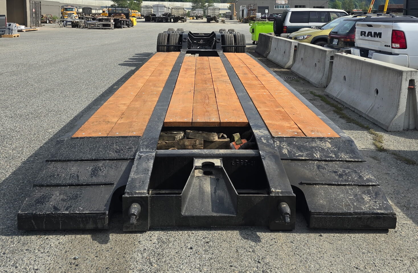 Truck Trailer Decking - Low Bed Trailer Decking | Industrial Timber ...