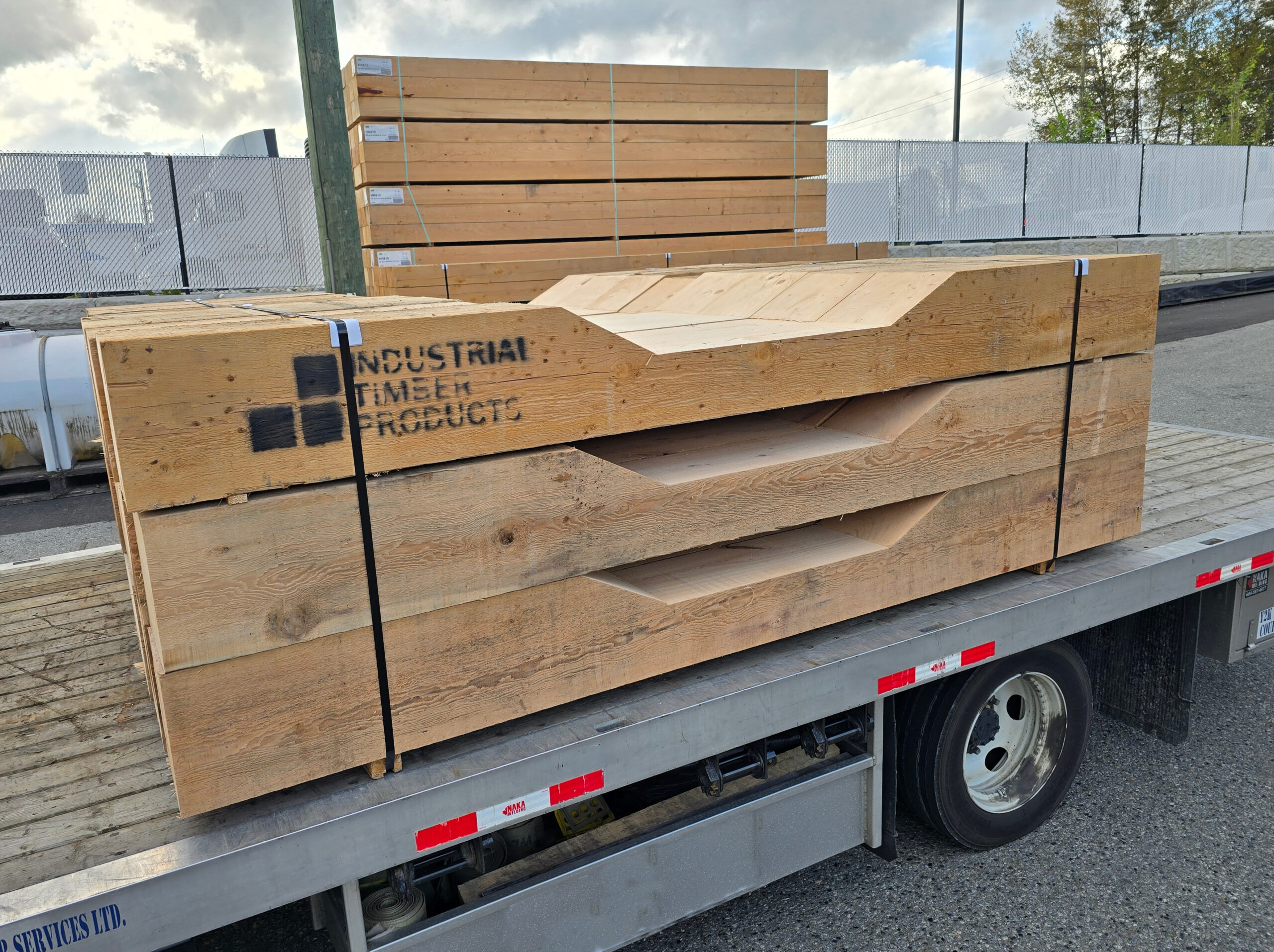 Oversize Contoured Dunnage for Pipe and Pile Casings | Industrial ...